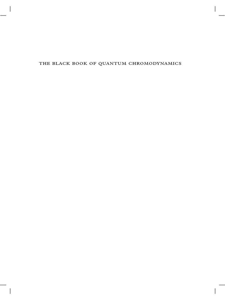 Introduction To Quantum Chromodynamics | PDF | Atlas Experiment | Higgs ...