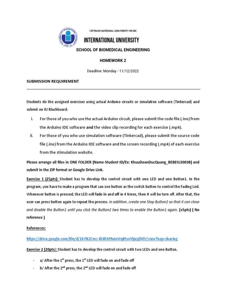 Homework2 Button | PDF | Computer Science | Computing