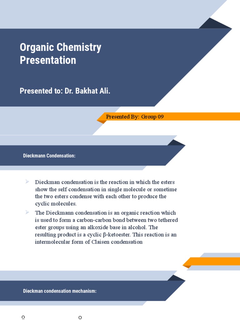 Organic Chemistry Presentation | PDF