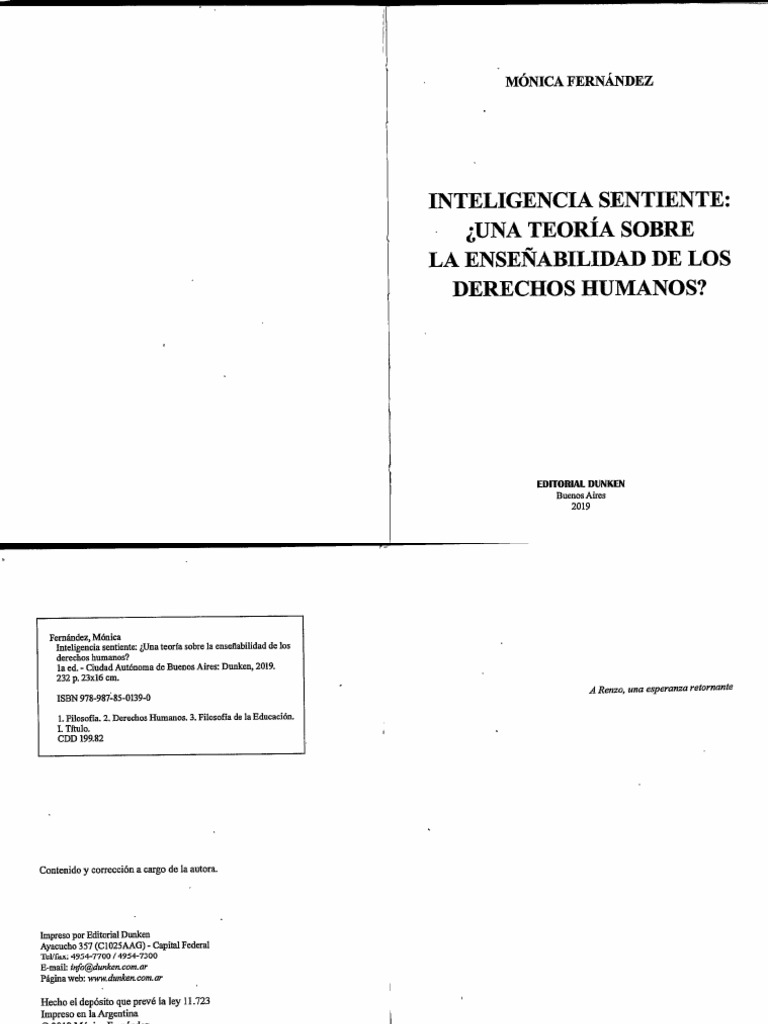 Fernandez M+ Nica Cap+ Tulo 1 | PDF