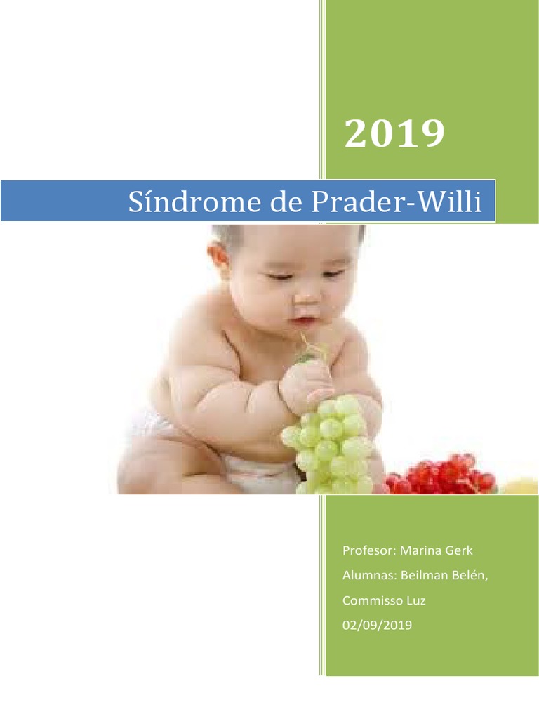 Sindrome de Prader Willi | PDF | Discapacidad intelectual | Osteoporosis