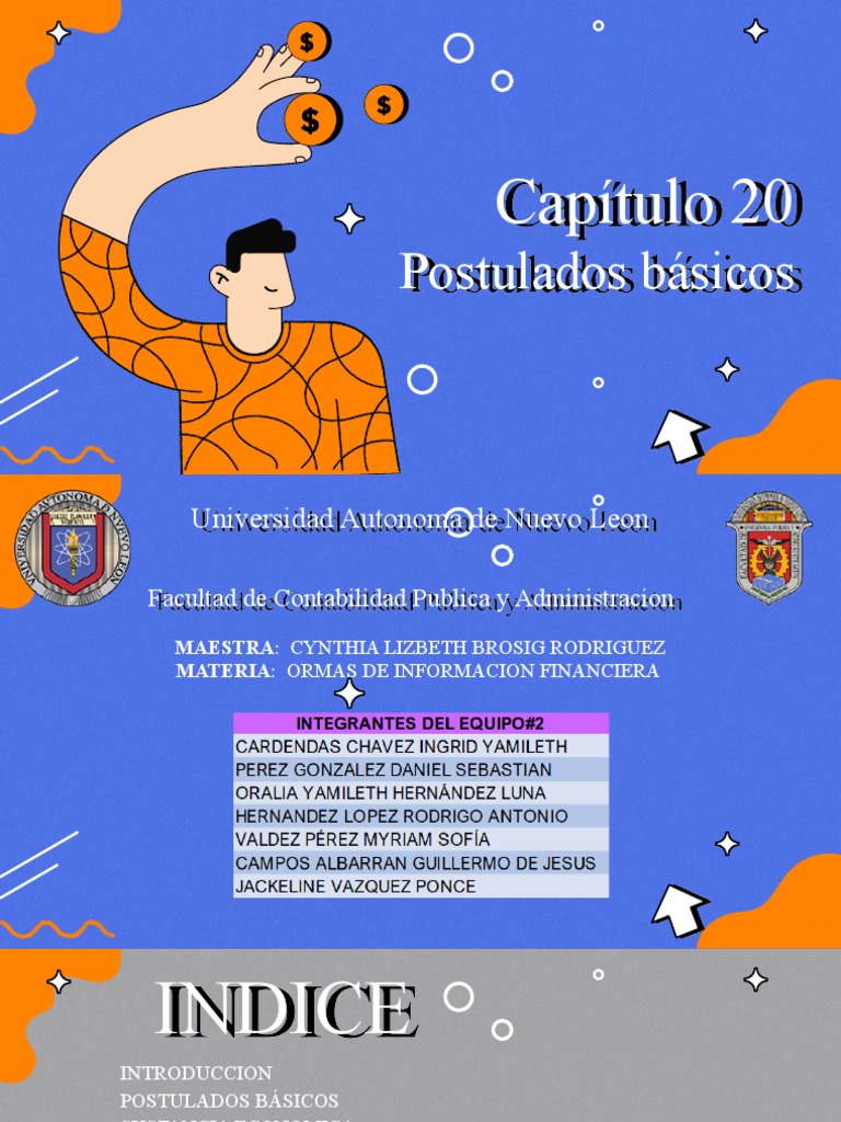 Cap20 Postulados Basicos Eq2 | PDF | Contabilidad | Estado financiero