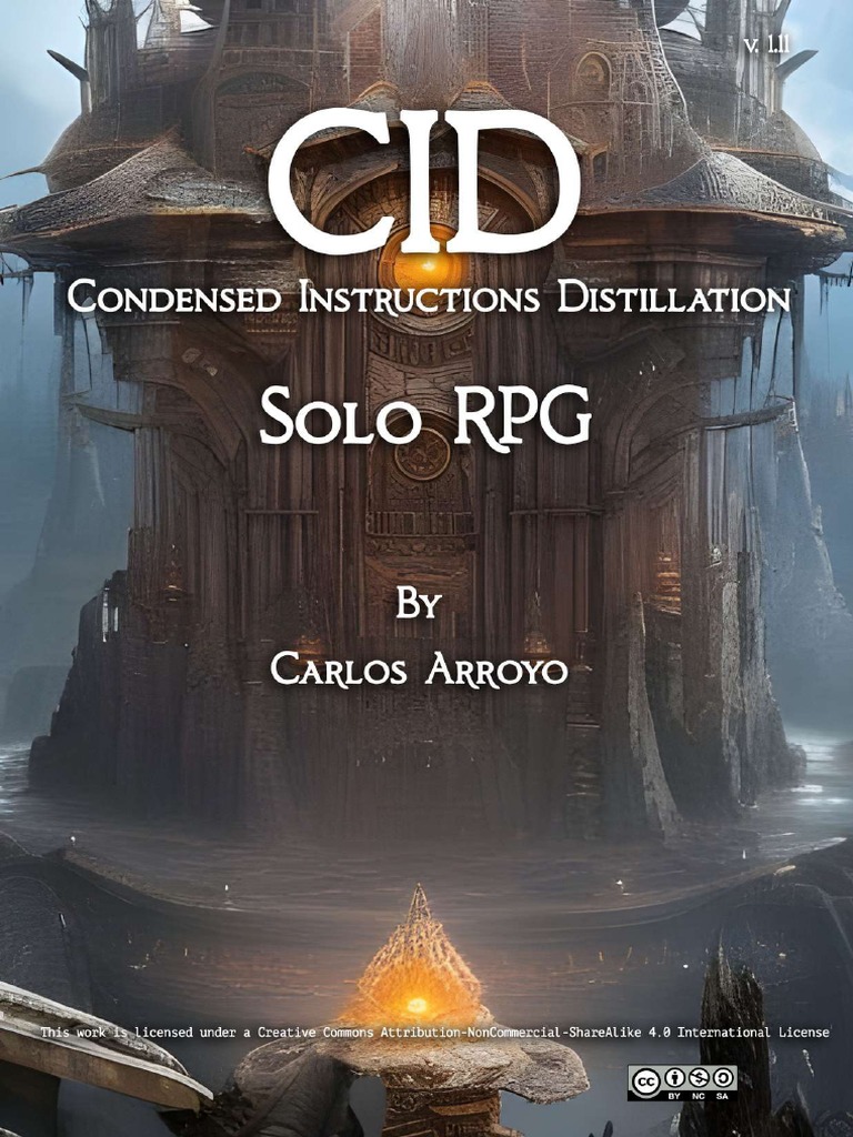 CID SoloRPG | PDF