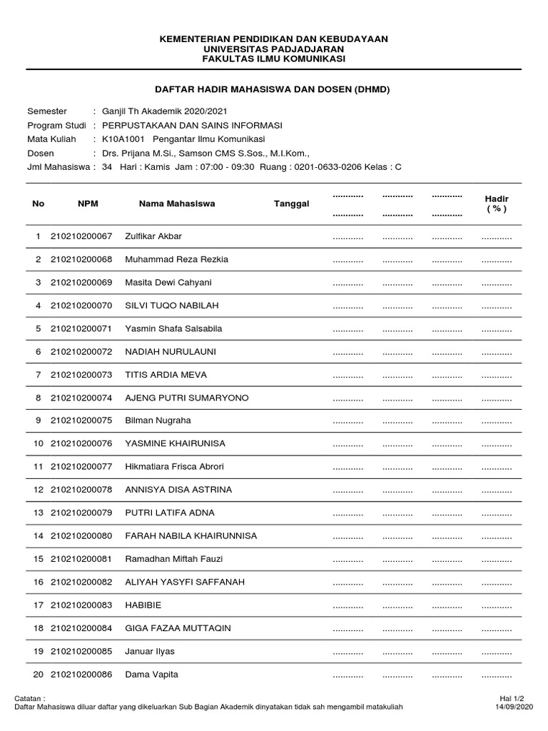 PIK Kelas C Pak Pri - Pak Samson | PDF