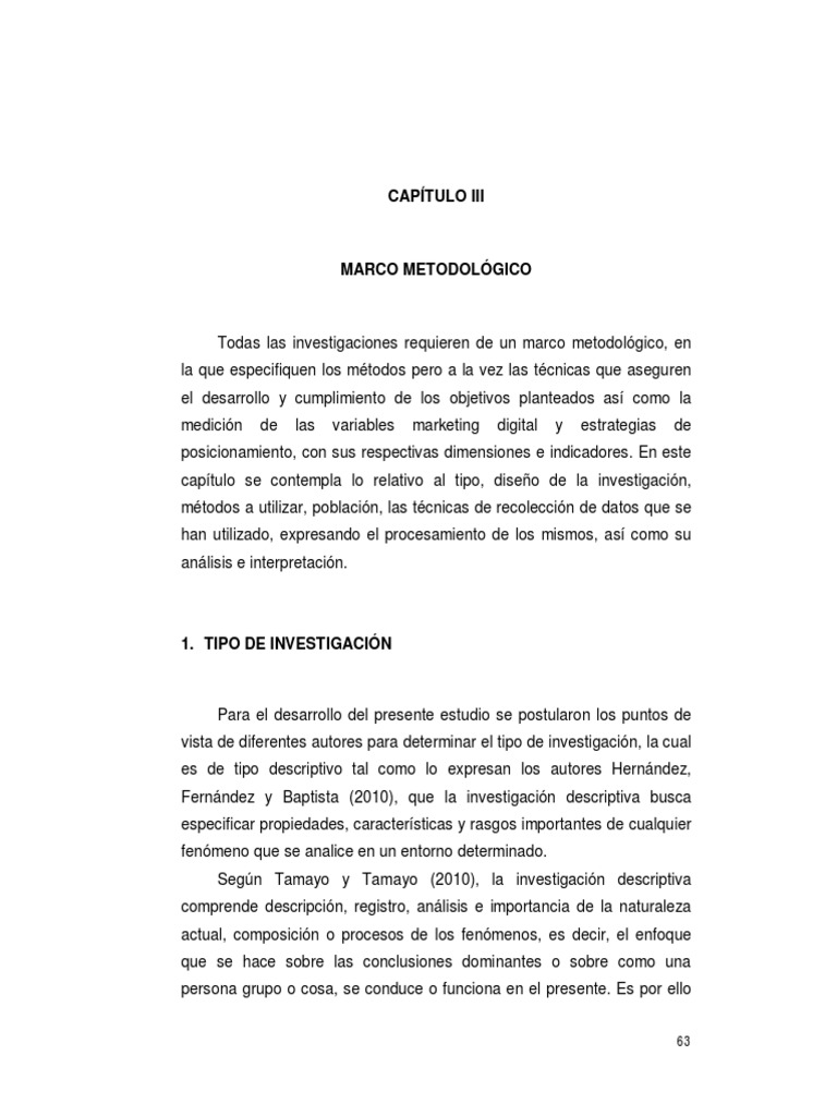 Cap03 PDF | PDF | Muestreo (Estadísticas) | Marketing