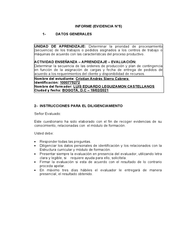 Simulación de Líneas de Espera en Producción | PDF