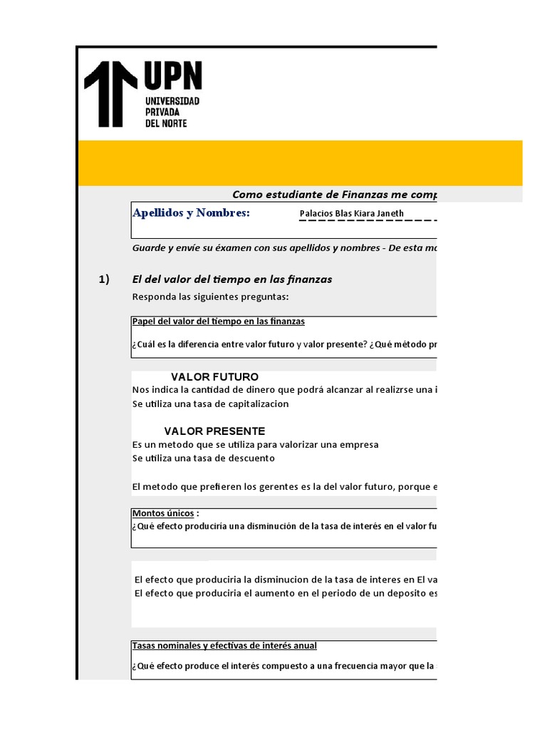 Palacios Blas Kiara Janeth | PDF | Interés | Ahorro