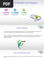 Health and Hygiene Project With Images | PDF