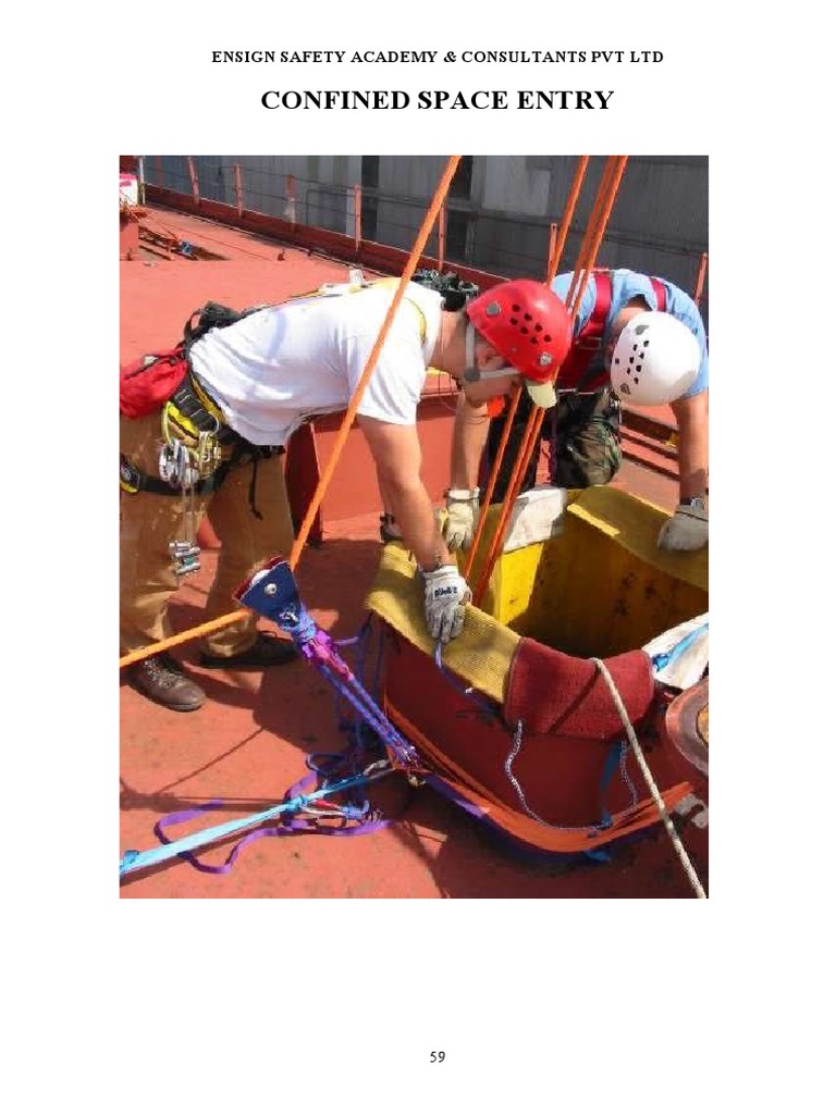 Confined Space Entry Guide | PDF | Personal Protective Equipment | Hazards