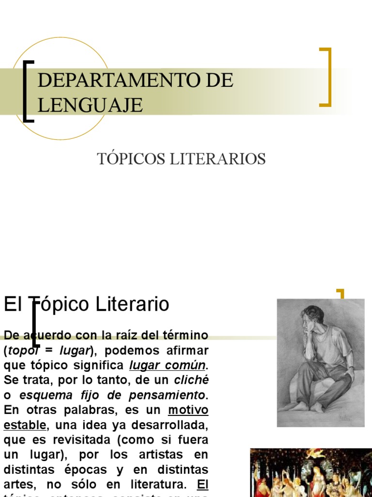 Topicos Literarios | PDF | Poesía | Libros para adolescentes