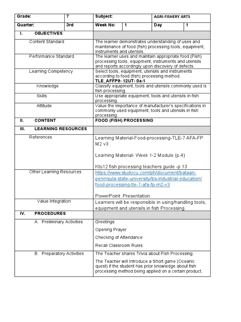Lesson Plan For Ranking (Demo) | PDF | Learning | Teachers