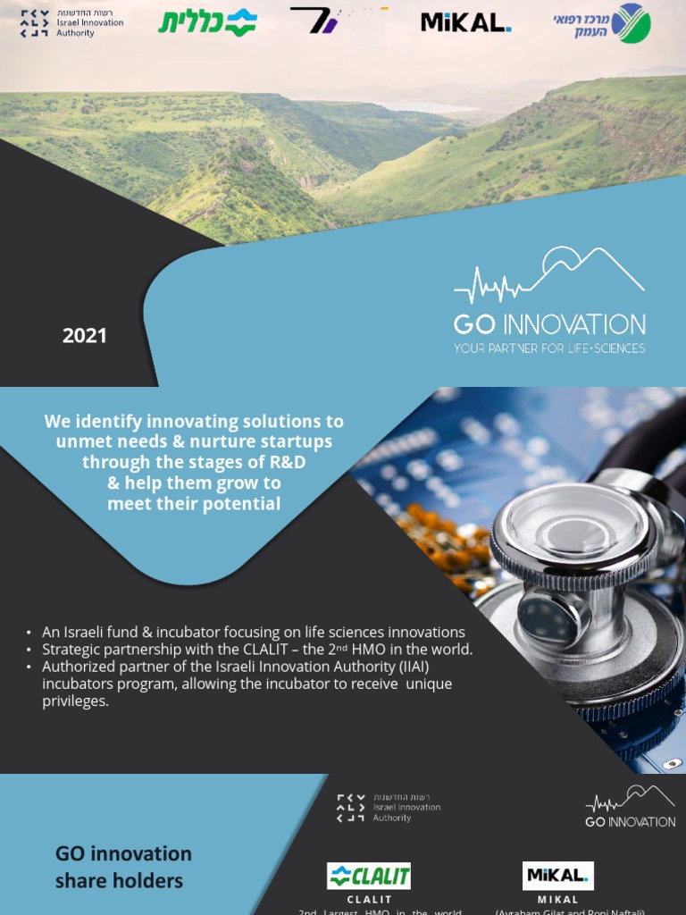 GO Innovation Deck July PDF | PDF | Startup Company | Small Business ...