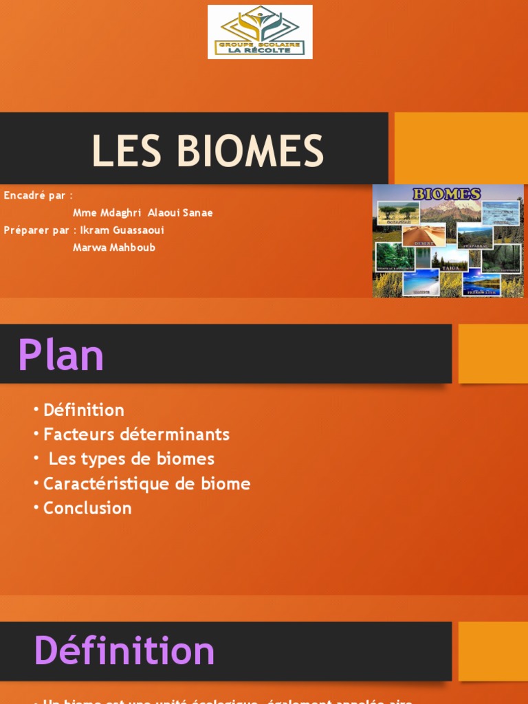 Les Biomes | PDF | Forêt | Écologie