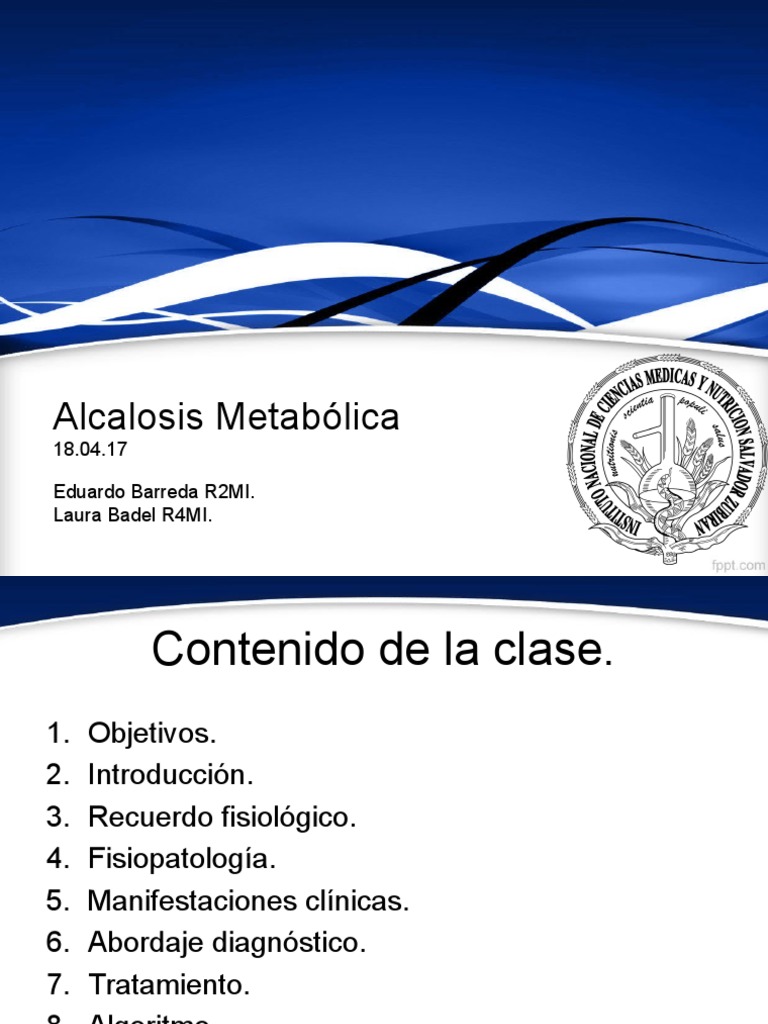 Alcalosis Metabólica | PDF