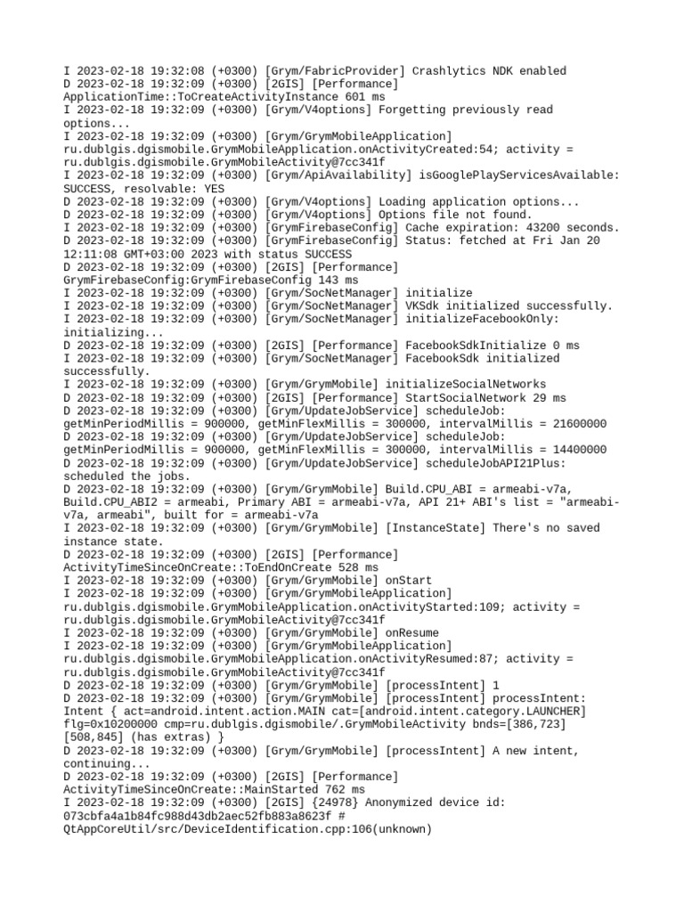 Developer Log Analysis | PDF | Computer File | Geographic Information ...
