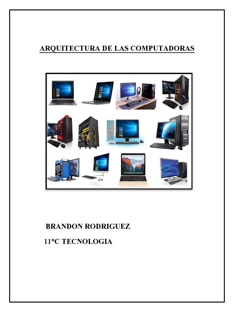 Arquitectura de Las Computadoras | PDF | Red de computadoras ...