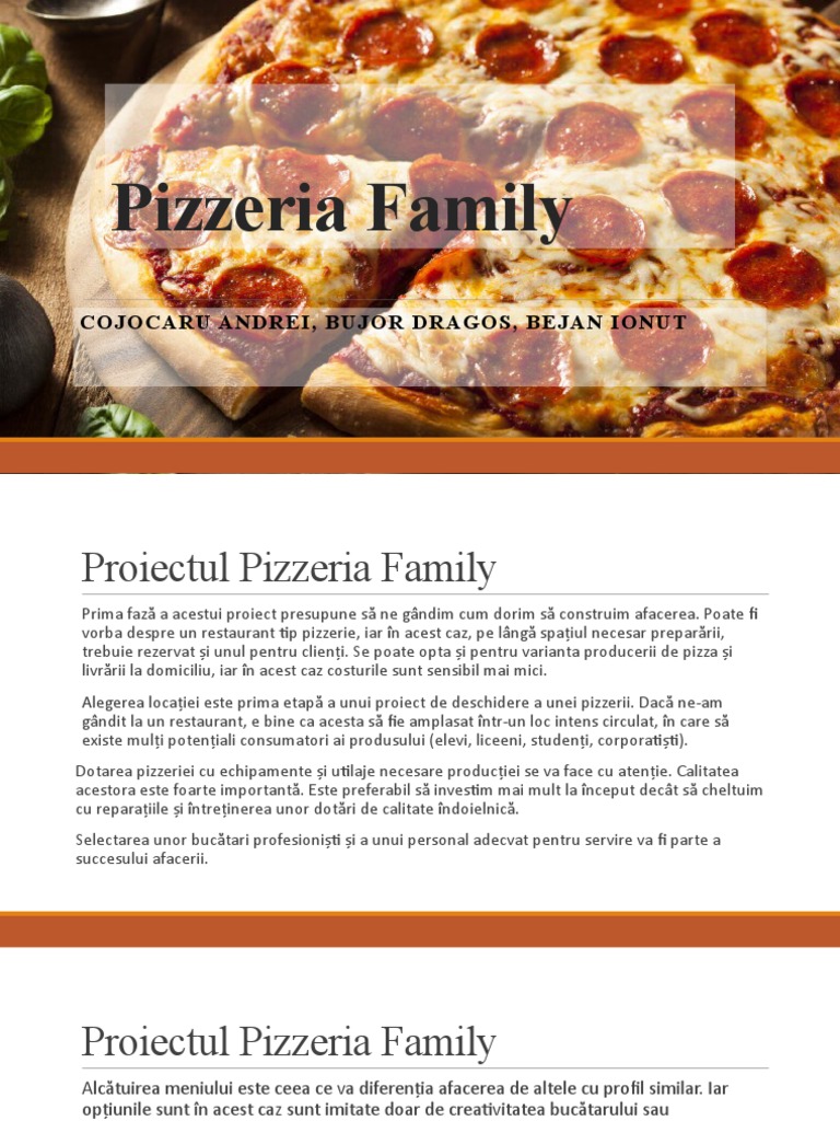 Pizzeria Family | PDF