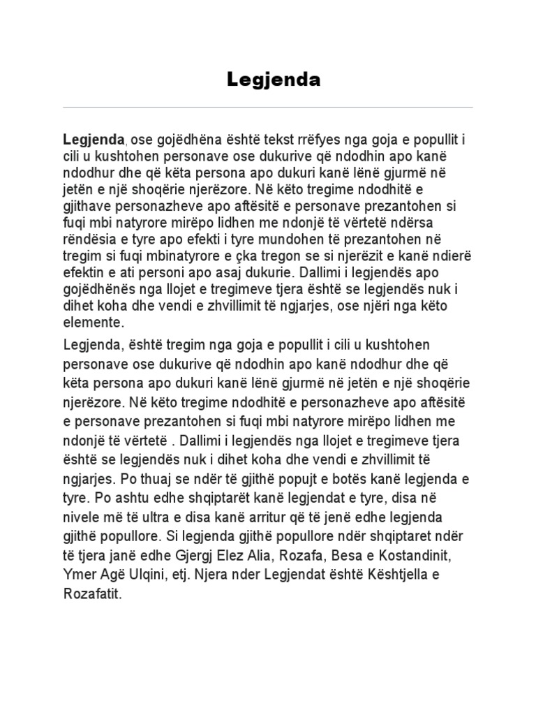 Legjenda Pdf