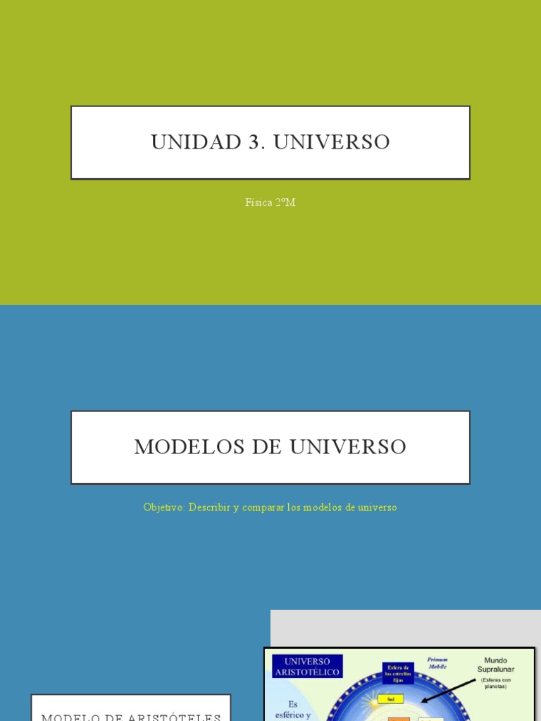 Modelos de Universo | PDF