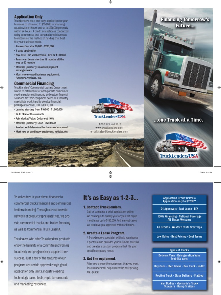 financing-commercial-truck-financing | PDF | Truck | Van