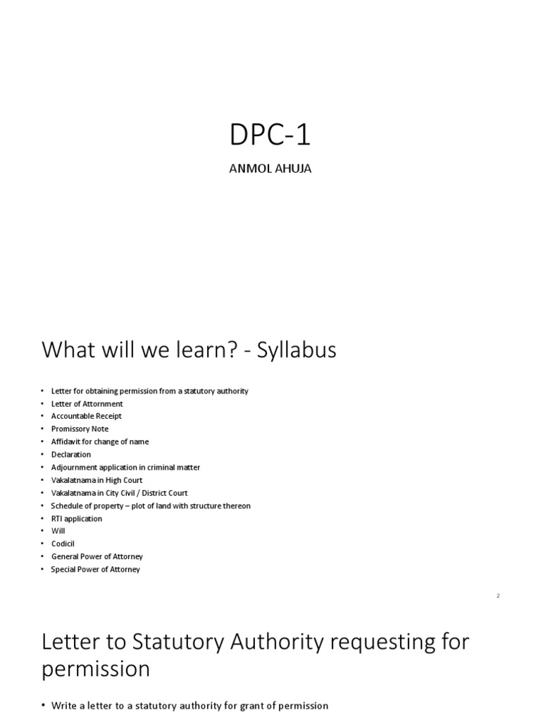 Tybls DPC 1 Formats | PDF | Leasehold Estate | Power Of Attorney