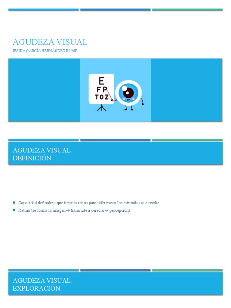 Agudeza Visual | PDF