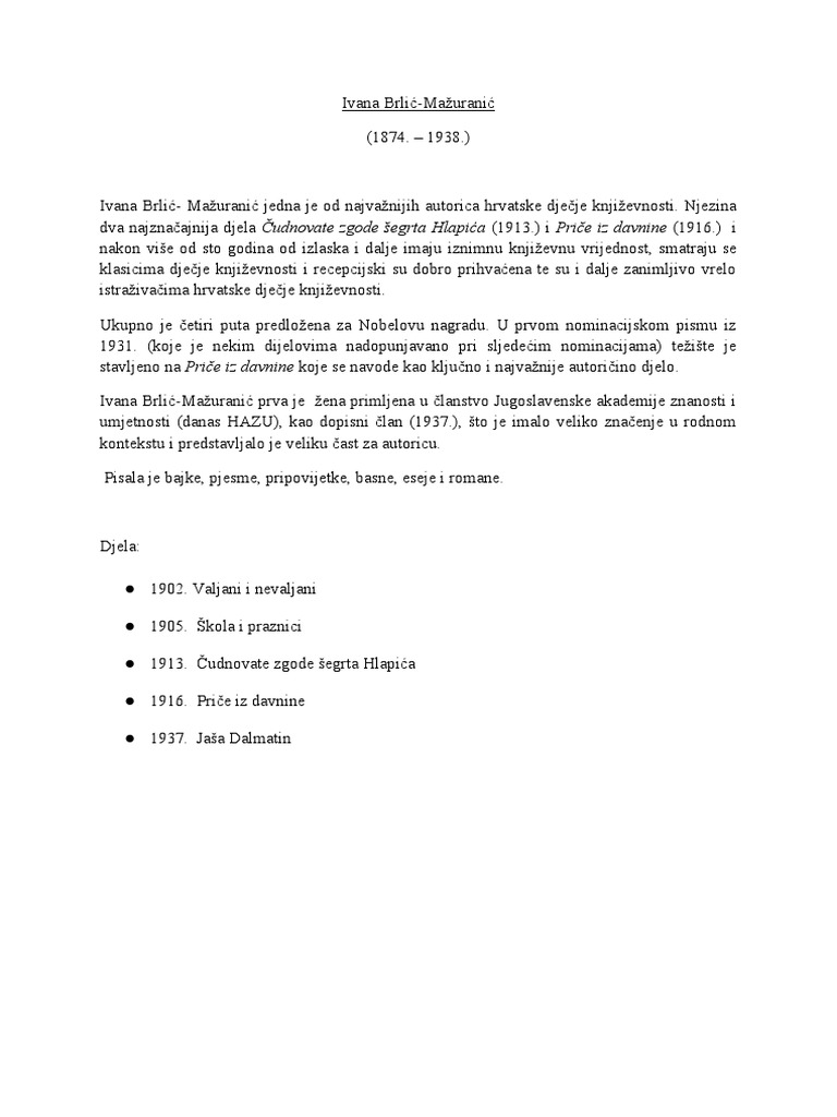 Priče Iz Davnine | PDF