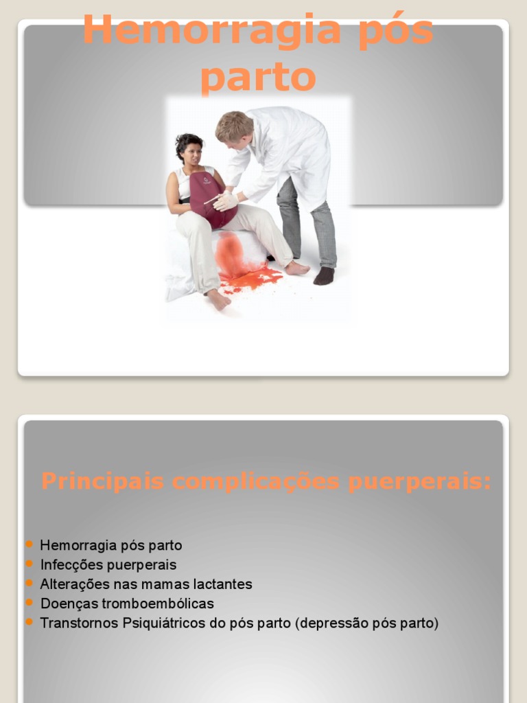 Hemorragia pós parto 2016 | PDF | Parto | Placenta