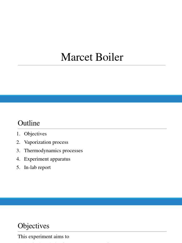 3) Marcet Boiler Slides | PDF | Science & Mathematics