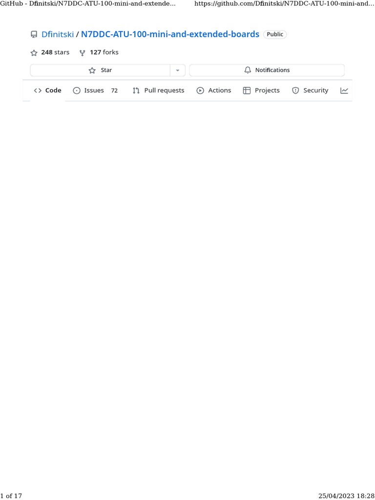N7DDC ATU-100 Mini & Extended Boards | PDF | Electrical Engineering | Electronics