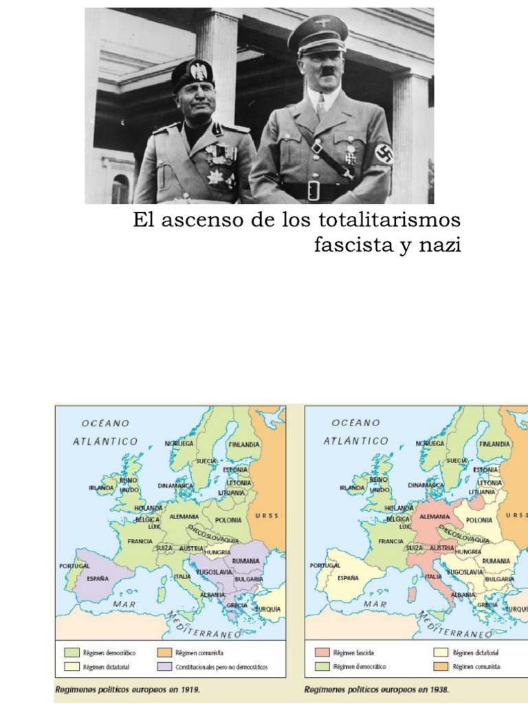 El Ascenso de Los Totalitarismos Fascista y Nazi PDF | PDF | Fascismo ...