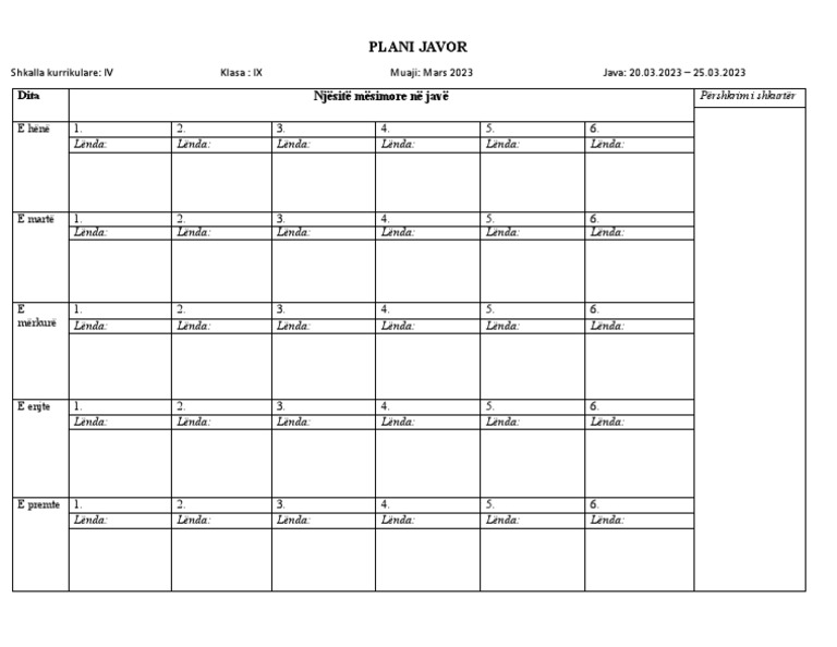 Plani Javor Në Mes Të Fushave | PDF