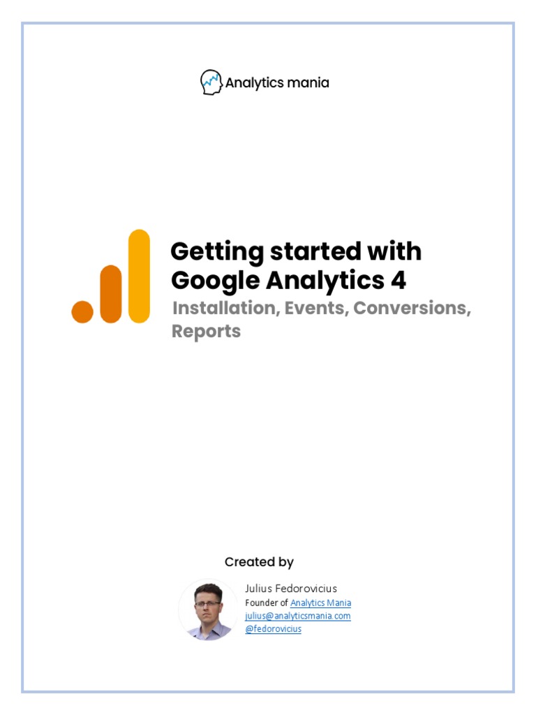 Analytics Mania - Getting Started With Google Analytics 4 | PDF | Login | World Wide Web