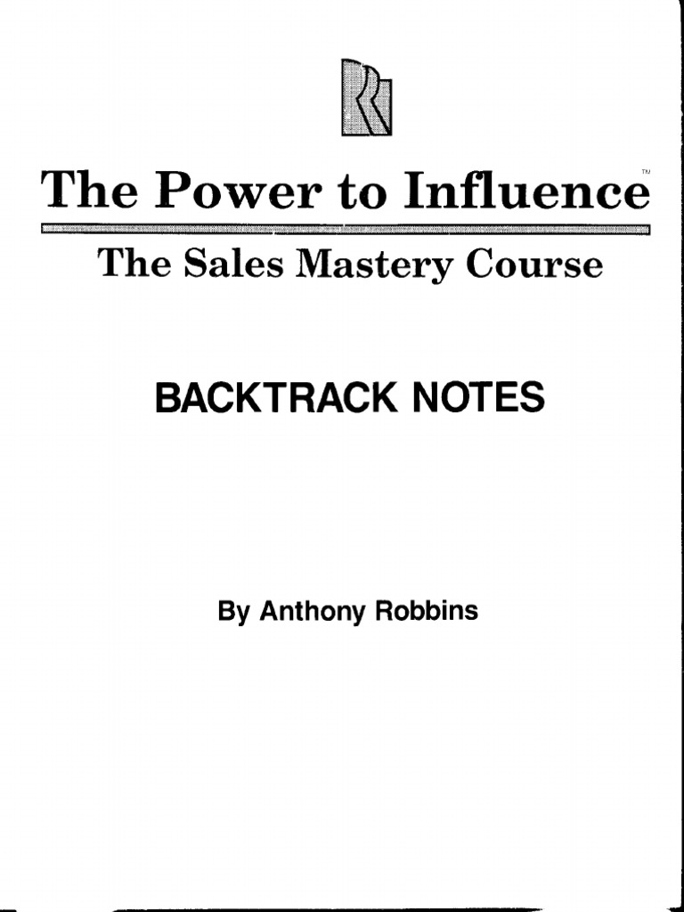 The Power To Influence PDF | PDF