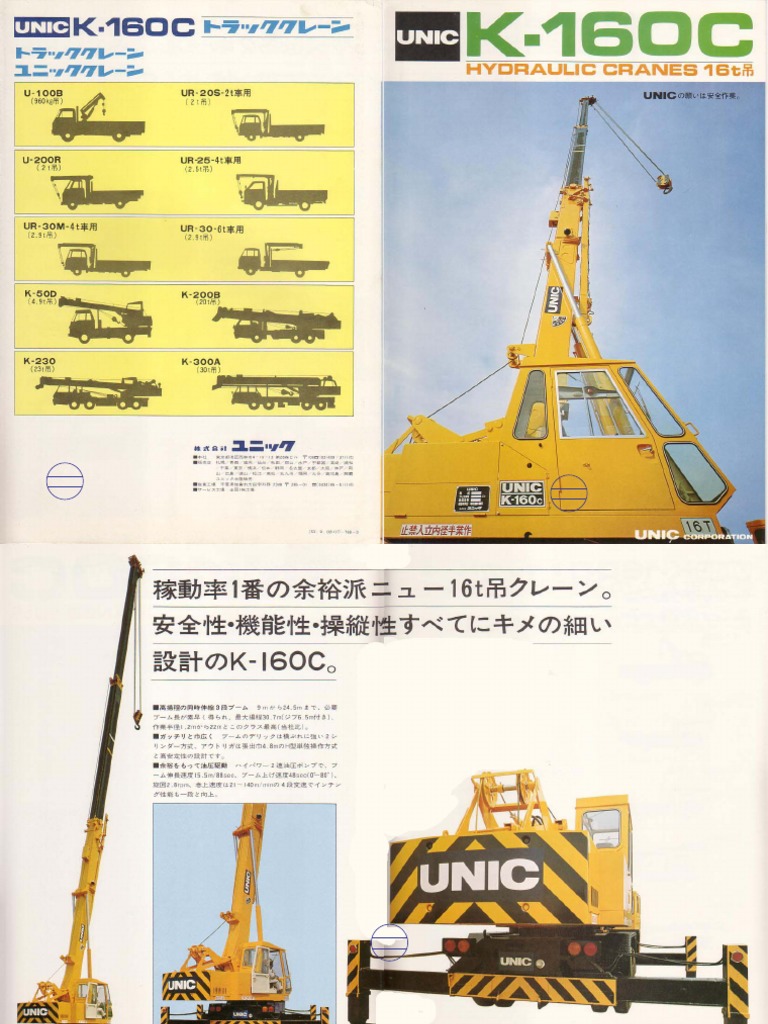 Unic K-160C | PDF