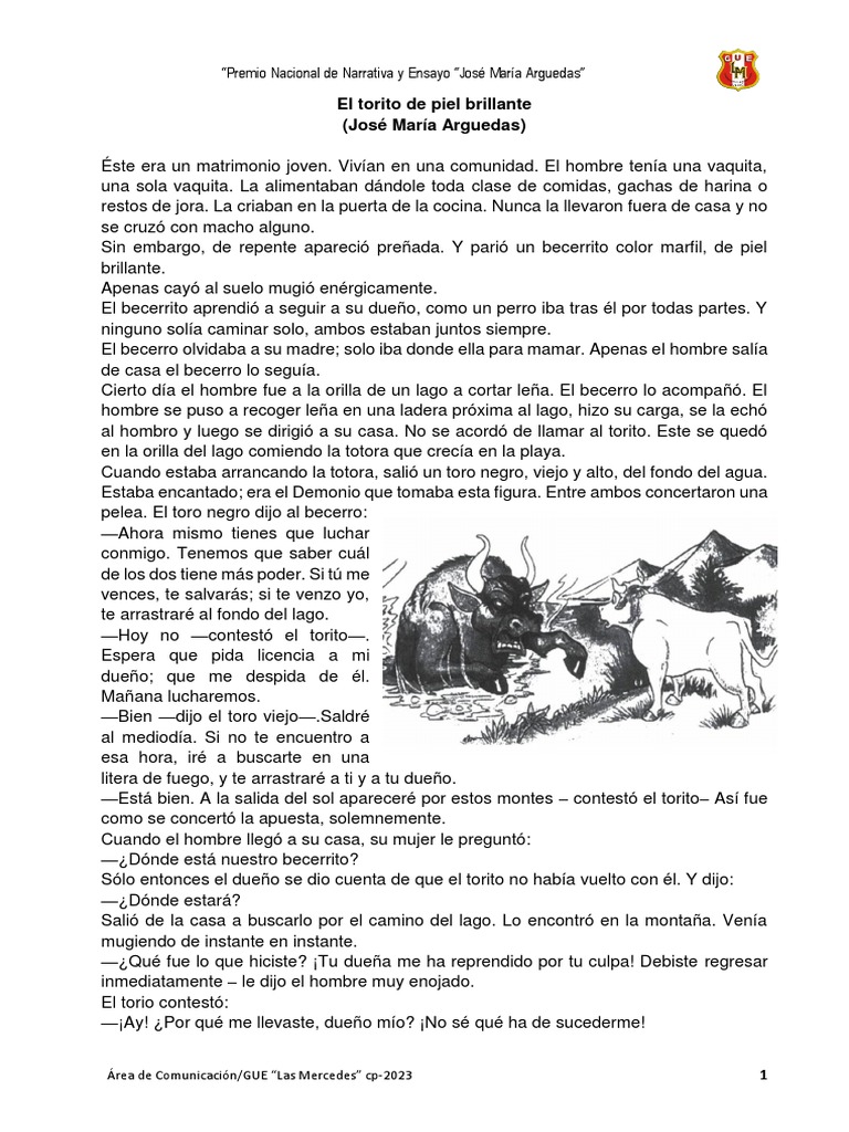 El Torito de Piel Brillante PDF | PDF
