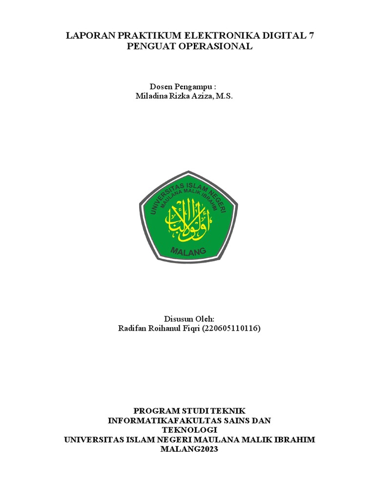 Eldig 7 - Radifan Roihanul Fiqri - 116 PDF | PDF