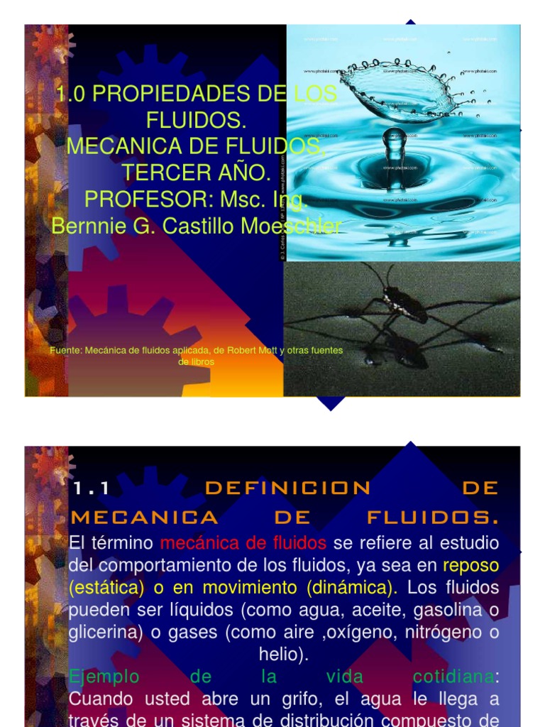 CAP 1 PROPIEDADES DE LOS FLUIDOS.pdf | PDF | Viscosidad | Presión