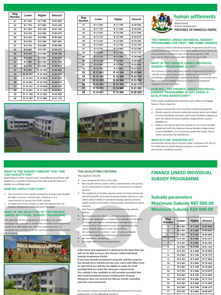 Flisp Brochure PDF | Download Free PDF | Loans | Mortgage Loan