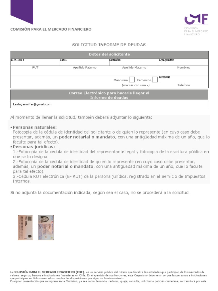 solicitud%20deuda.docx | PDF