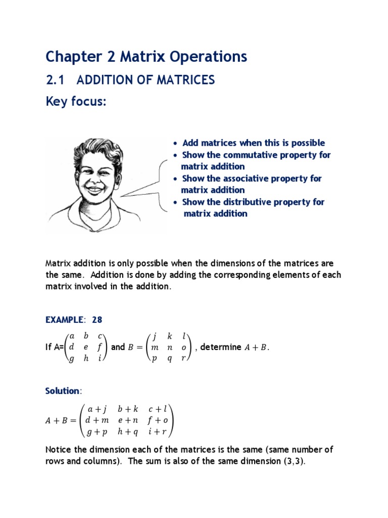 L2 Matrix Operations | PDF L2 Matrix Operations | PDF