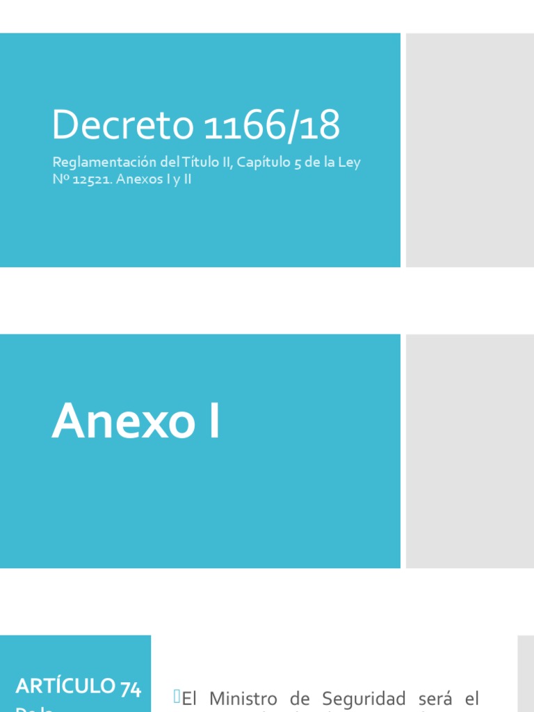 Decreto 1166 | PDF | Gobierno | Justicia