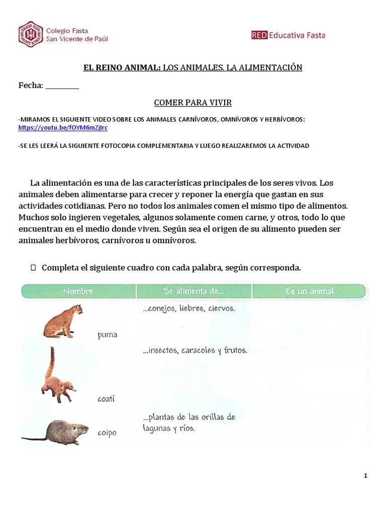 Los Animales | PDF