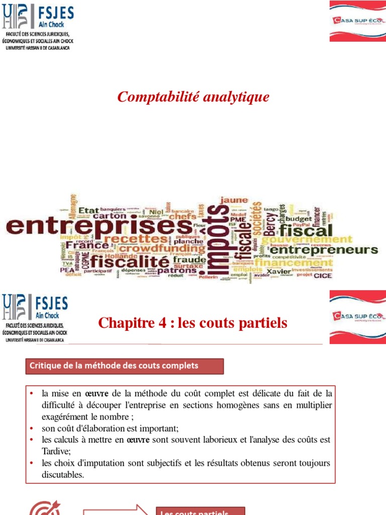 Chapitre 4 Cout Partiels | PDF