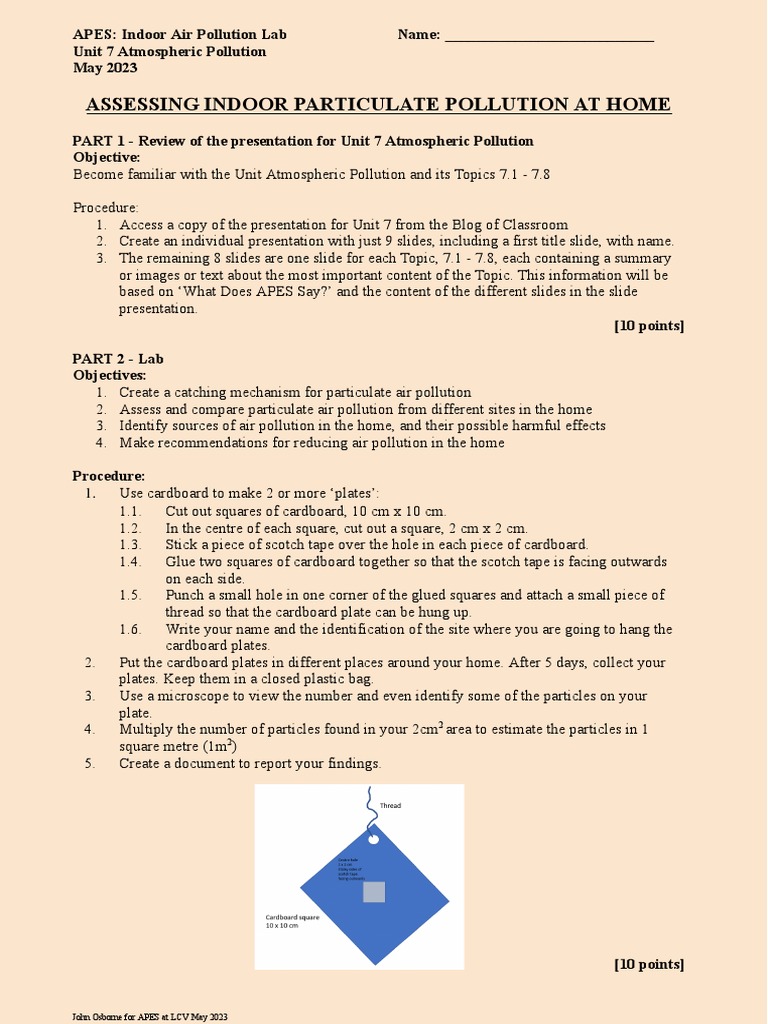 Unit 7 Atmospheric Pollution | PDF | Particulates | Air Pollution