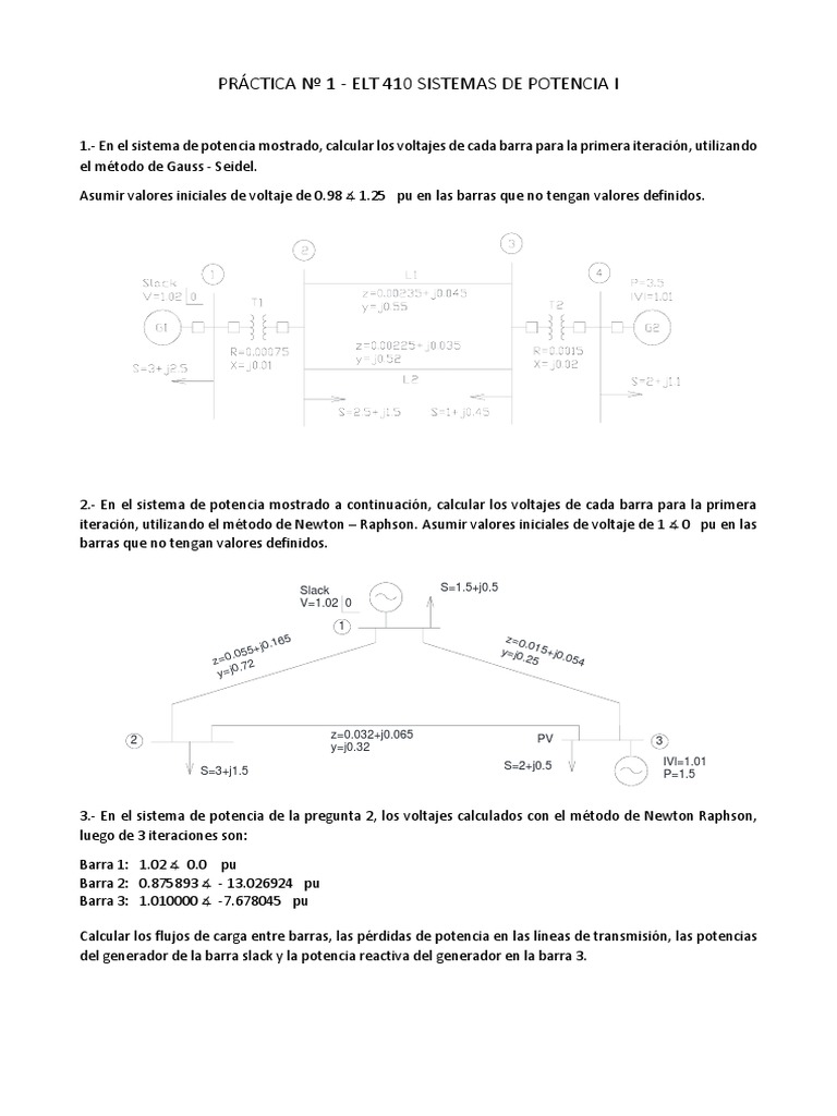 Solución Práctica 1 ELT 410 Sem 1-23 | PDF