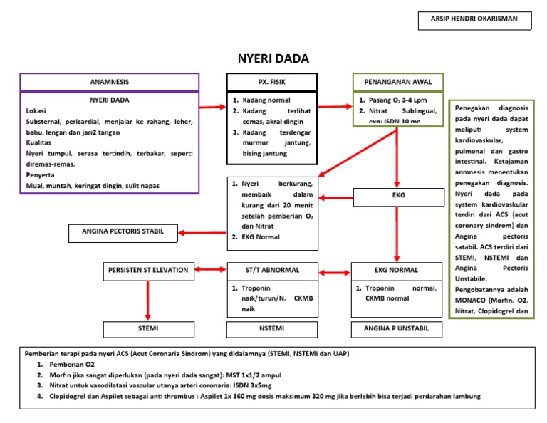 Algoritma Nyeri Dada | PDF