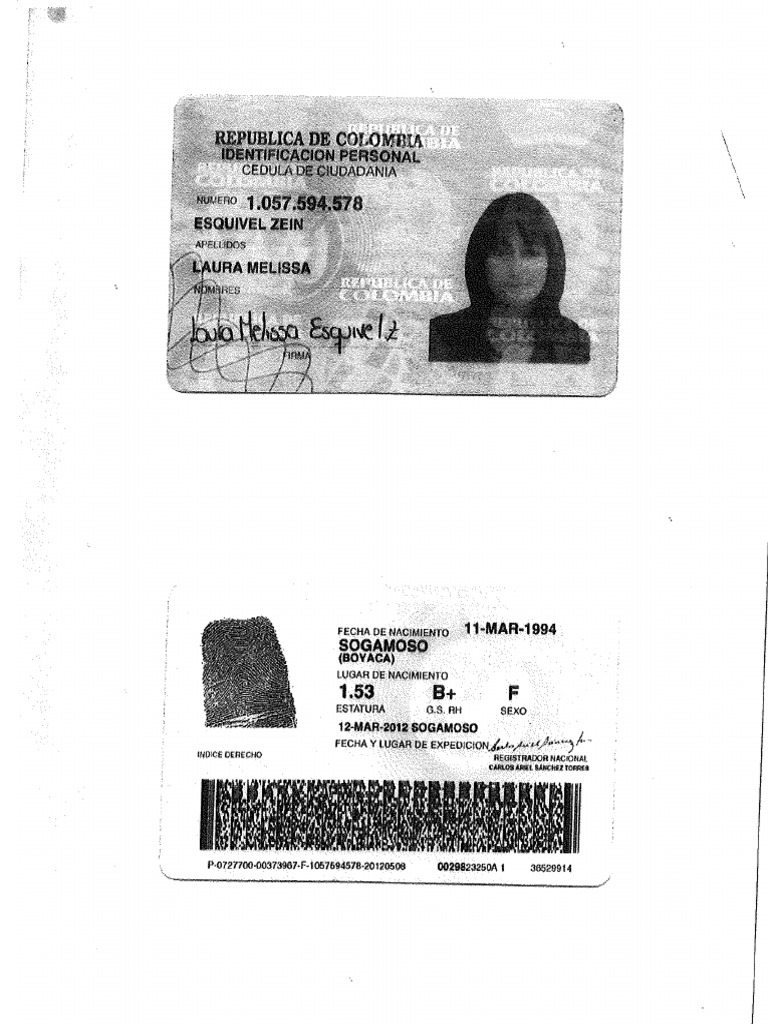 Cedula Laura PDF | PDF