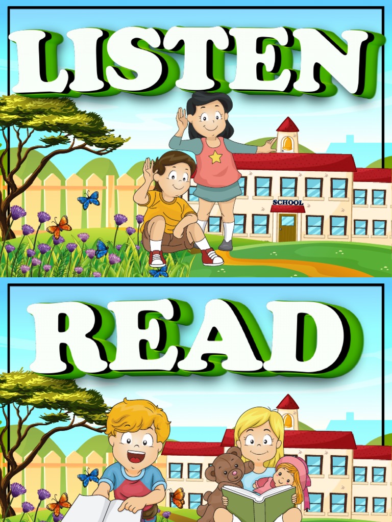 Speak, Listen, View and Read (Green) | PDF