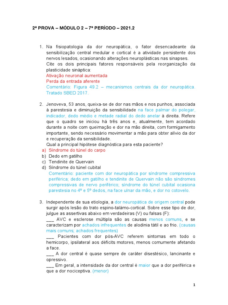 2 Prova M2-Devolutiva PDF | PDF